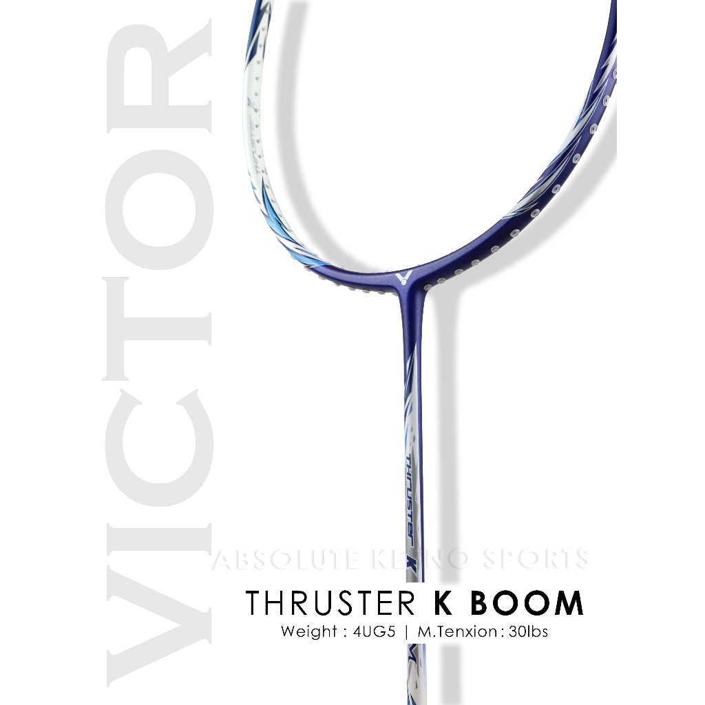 VICTOR Thruster K Boom Badminton Racket | Shopee Malaysia