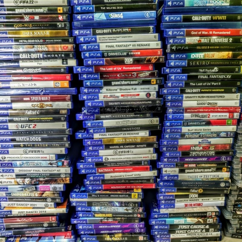 USED PS4 GAMES, PS5 CD GAMES/PHYSICAL DISC | READY STOCK | Shopee Malaysia