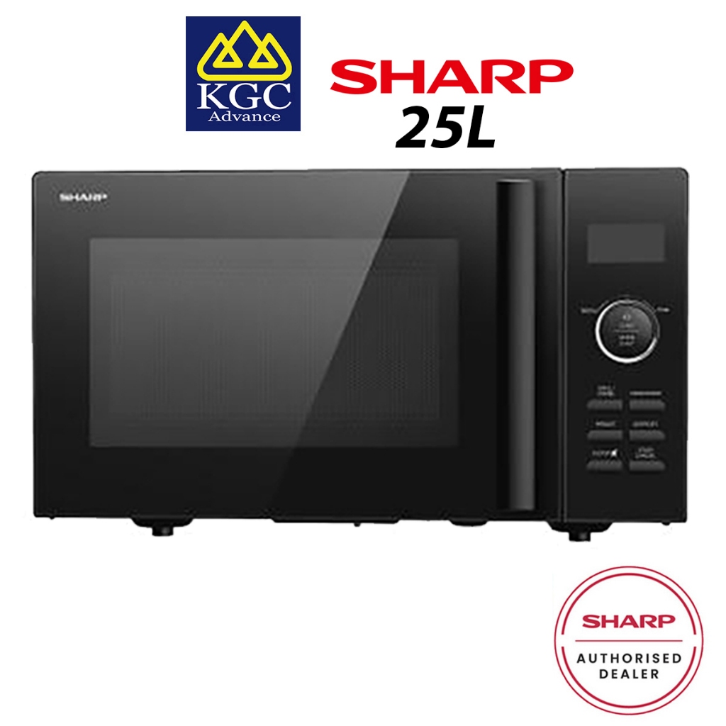 Sharp (25L) Microwave Oven Ketuhar Gelombang Mikro with Grill (Digital ...