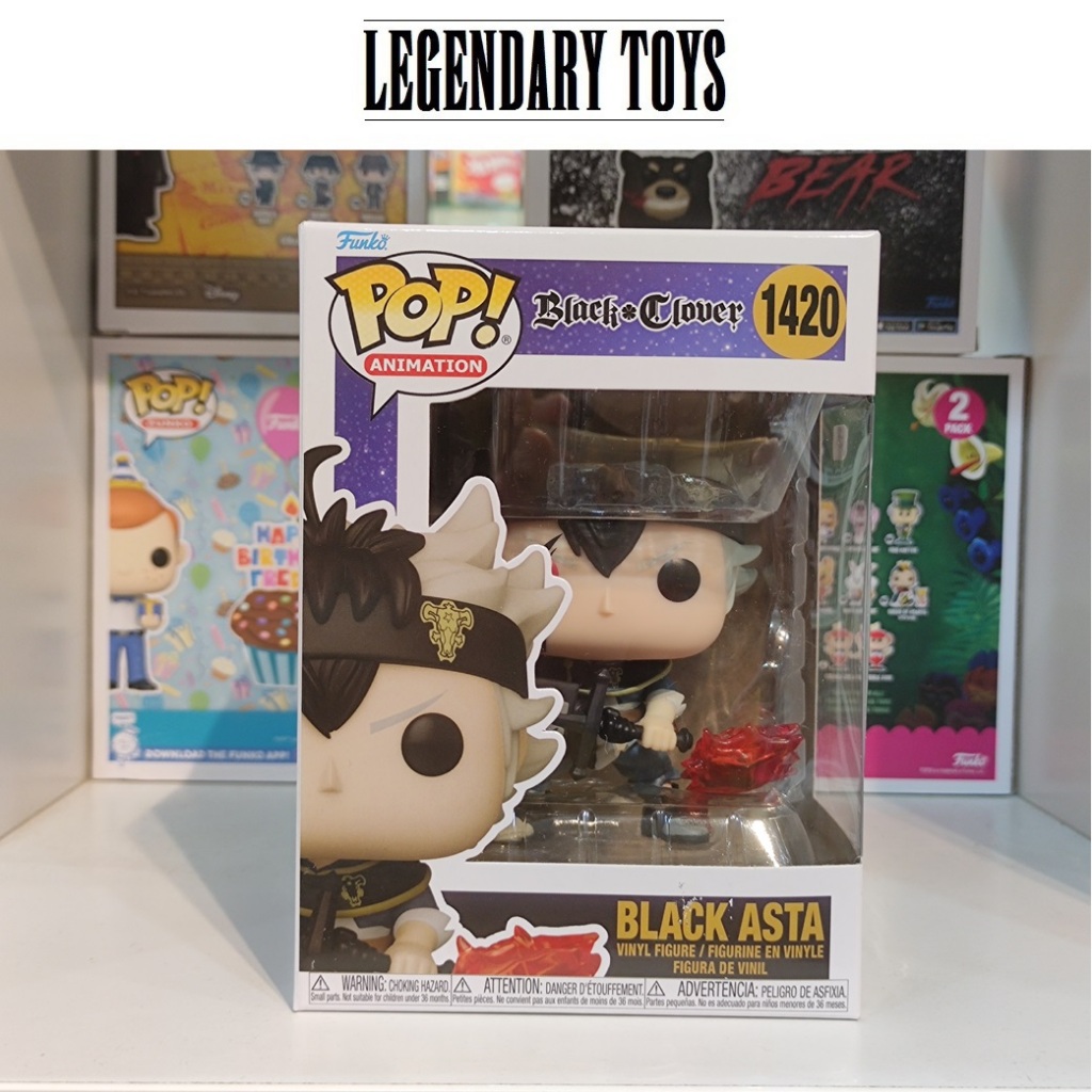 Funko Pop! ANIMATION #1420 Black Clover Black Asta | Shopee Malaysia