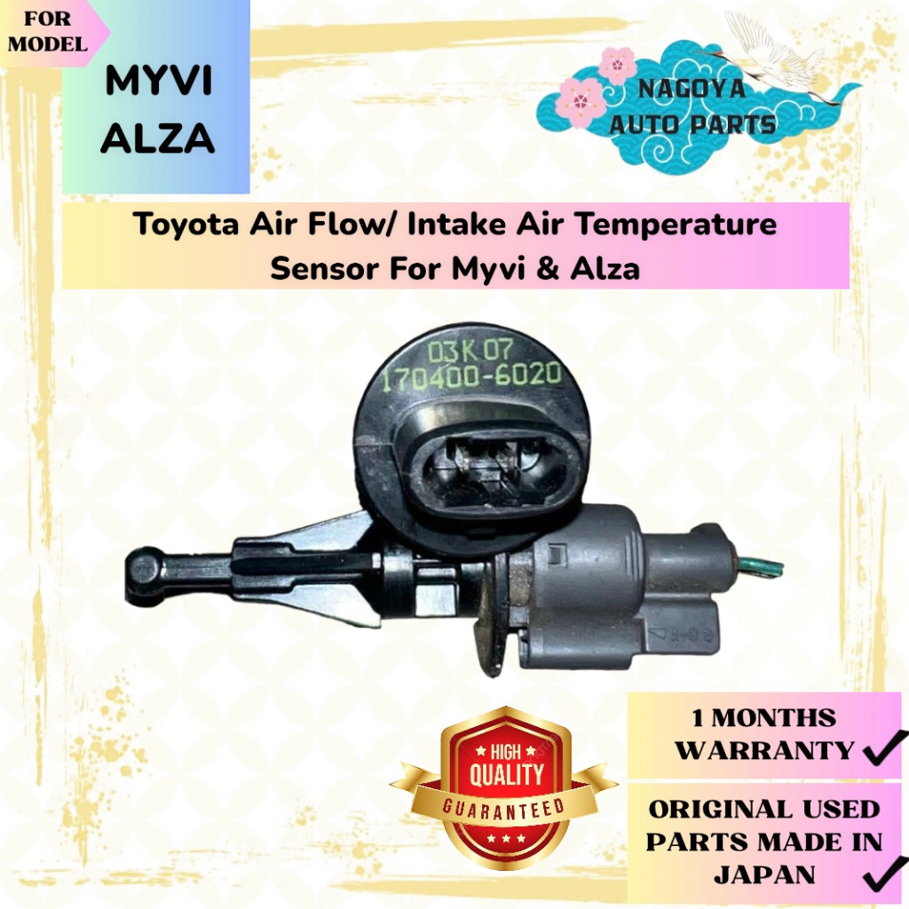 Toyota Air Flow/Intake Air Temperature Sensor For Myvi & Alza | Shopee ...