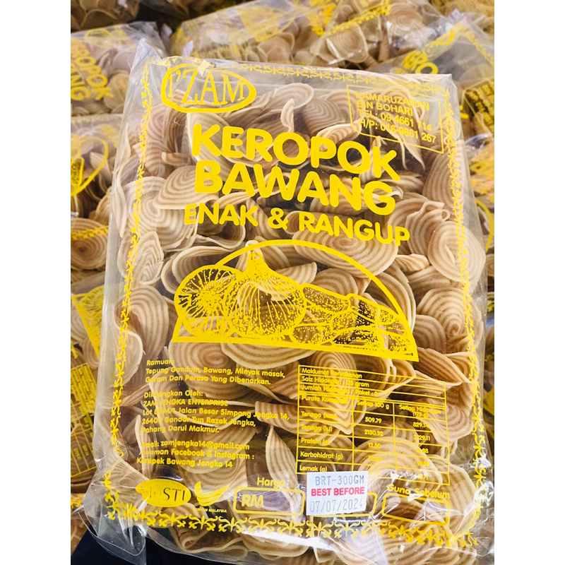 KEREPEK BAWANG JENGKA 14 (300g) | Shopee Malaysia