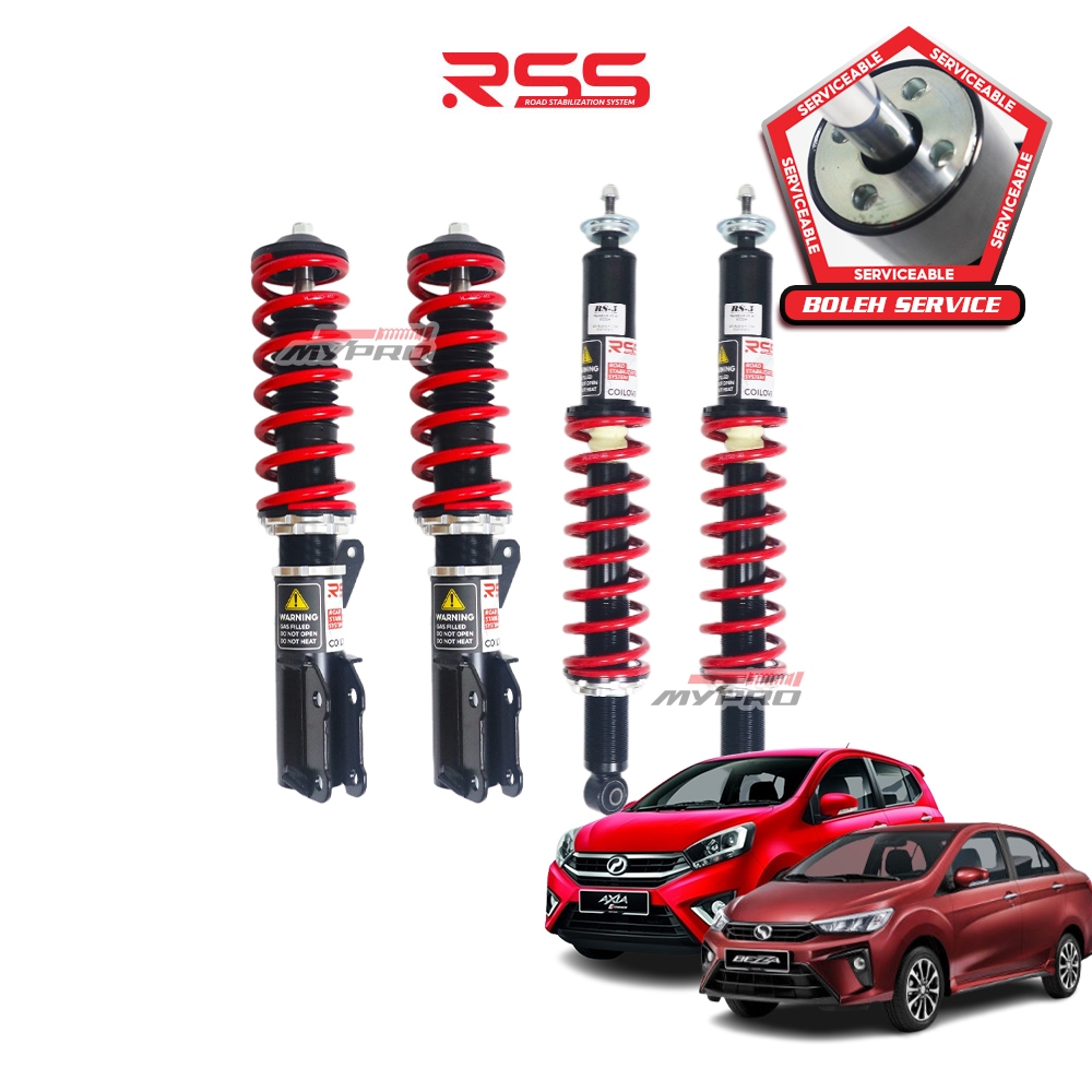 RSS Road Stabilization System Adjustable Absorber Suspension for ...