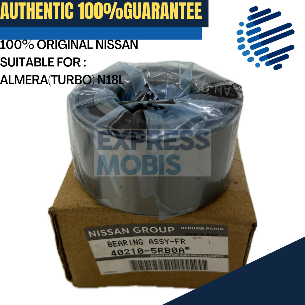 100% ORIGINAL NISSAN ALMERA TURBO N18L FRONT WHEEL HUB BEARING 40210 ...