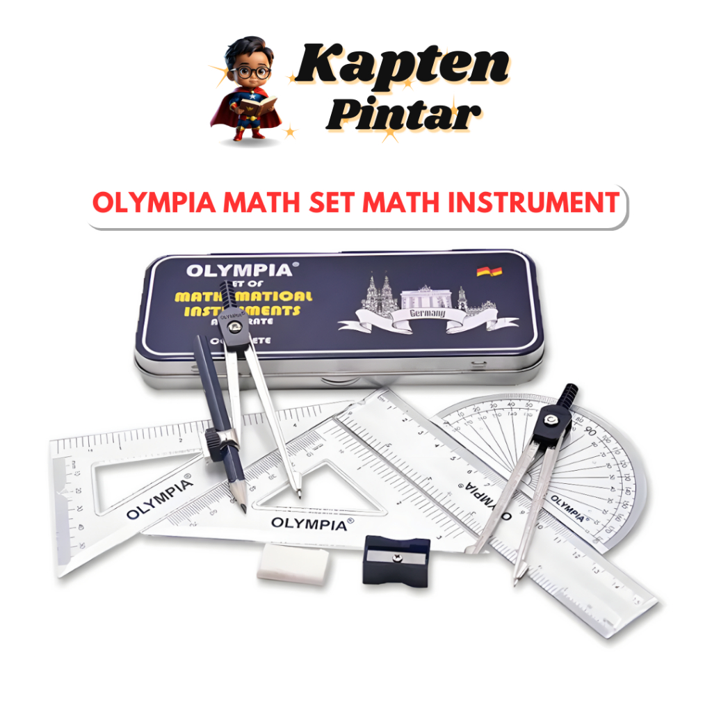 Olympia Math Set Math Instrument Set | Shopee Malaysia