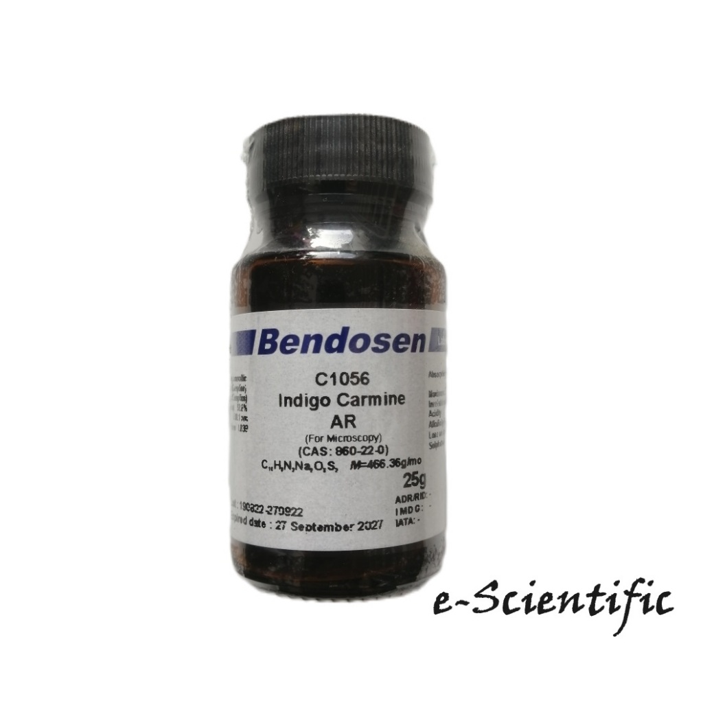 Indigo Carmine AR for Microscopy, 25g, BENDOSEN. | Shopee Malaysia