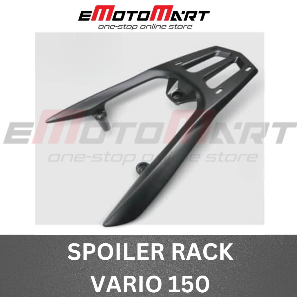 HONDA VARIO 150 SPOILER RACK TOP BOX RACK MONORACK MOTORCYCLE RACK# ...