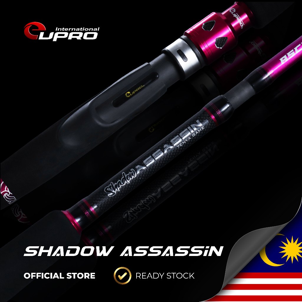 Eupro Shadow Assasin SALTWATER Overhhead Rod Tenya Game | Shopee Malaysia