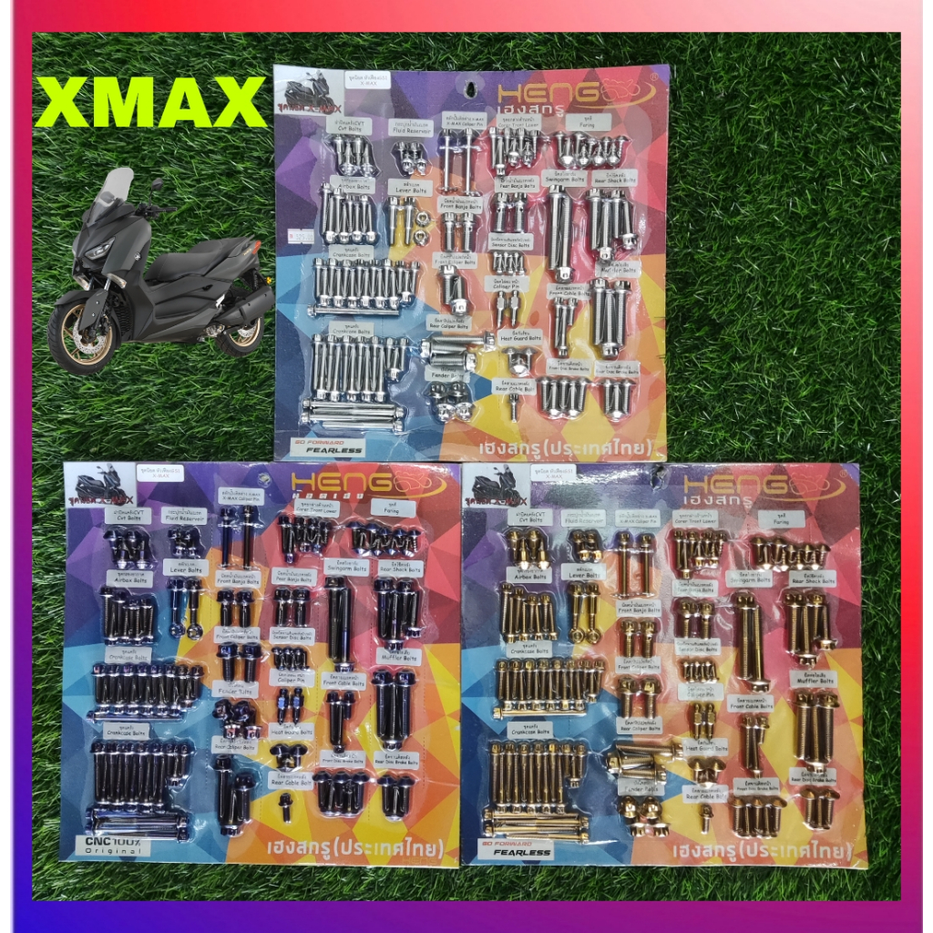 🇳🇱🔥🇲🇾 YAMAHA XMAX FULLSET SKRU LUAR HENG ORIGINAL THAILAND SCOOTER XMAX ...
