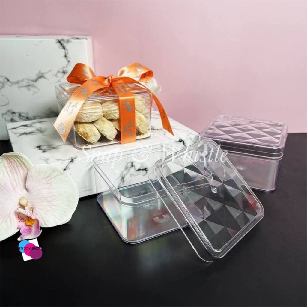1 Carton 48pcs Balang Kuih Raya PL668B Cookie Jar Plastic Container ...