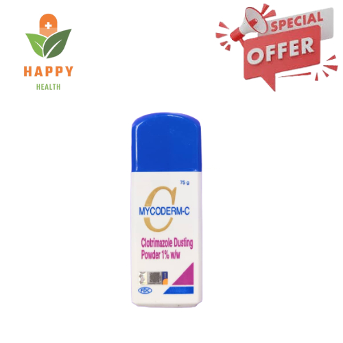 [ Exp 7/2027 ] Mycoderm-C Clotrimazole Dusting Powder 75G | Shopee Malaysia