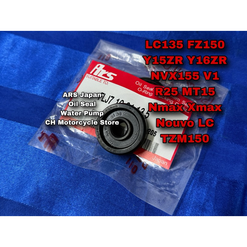 ARS Japan Oil Seal Water Pump LC135 Y15ZR Y16ZR NVX155 V1 R15 FZ150 R25 ...