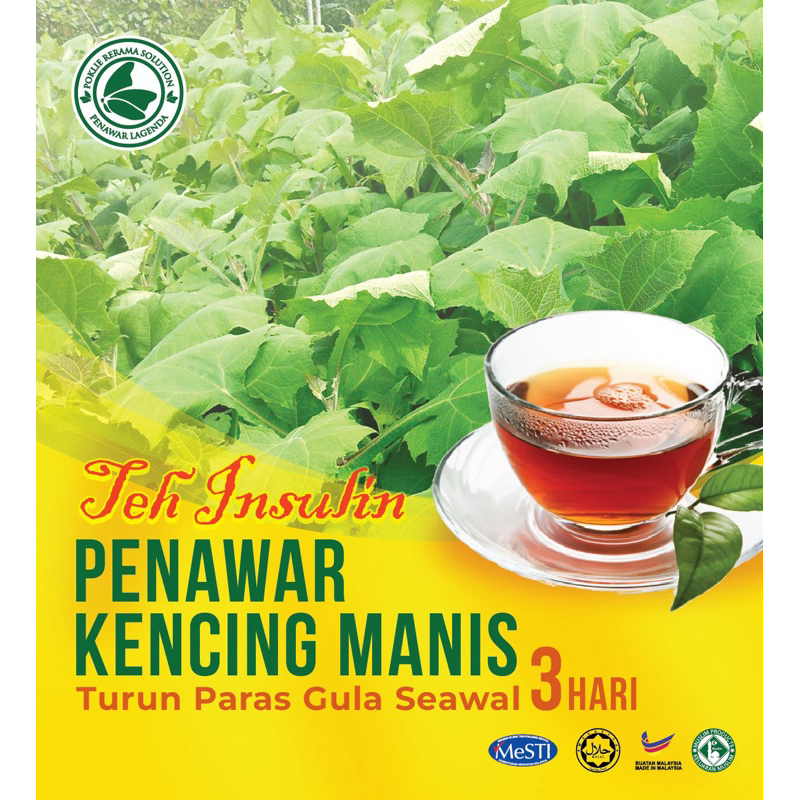 Penawar Ajaib Kencing Manis Teh Daun Insulin (10u) | Shopee Malaysia