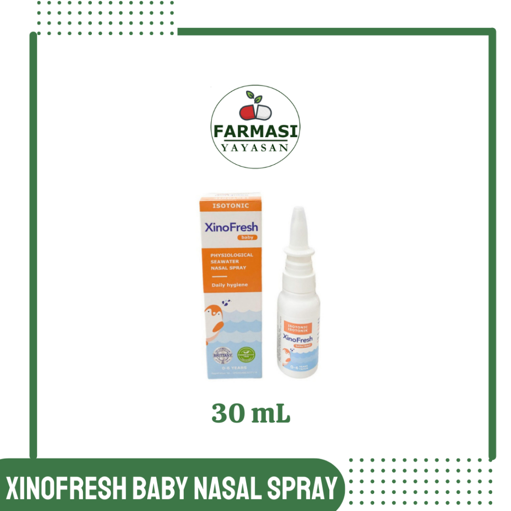 XinoFresh Baby Nasal Spray / Spray Hidung Bayi Selsema (0-6years) 30mL ...