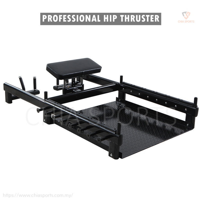 Multi-use Hip Thrust Bench Glute Bridge Machine Builder Thruster ...
