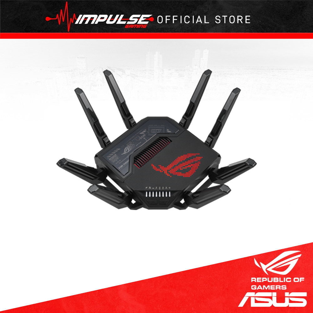 ASUS ROG Rapture GT-BE98 First Quad-Band WiFi 7 Gaming Router supports ...