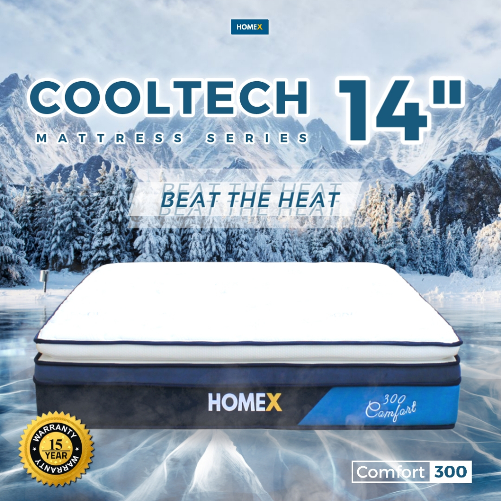 READY STOCK HOMEX Single Tilam Queen Mattress Bujang Spring Back ...