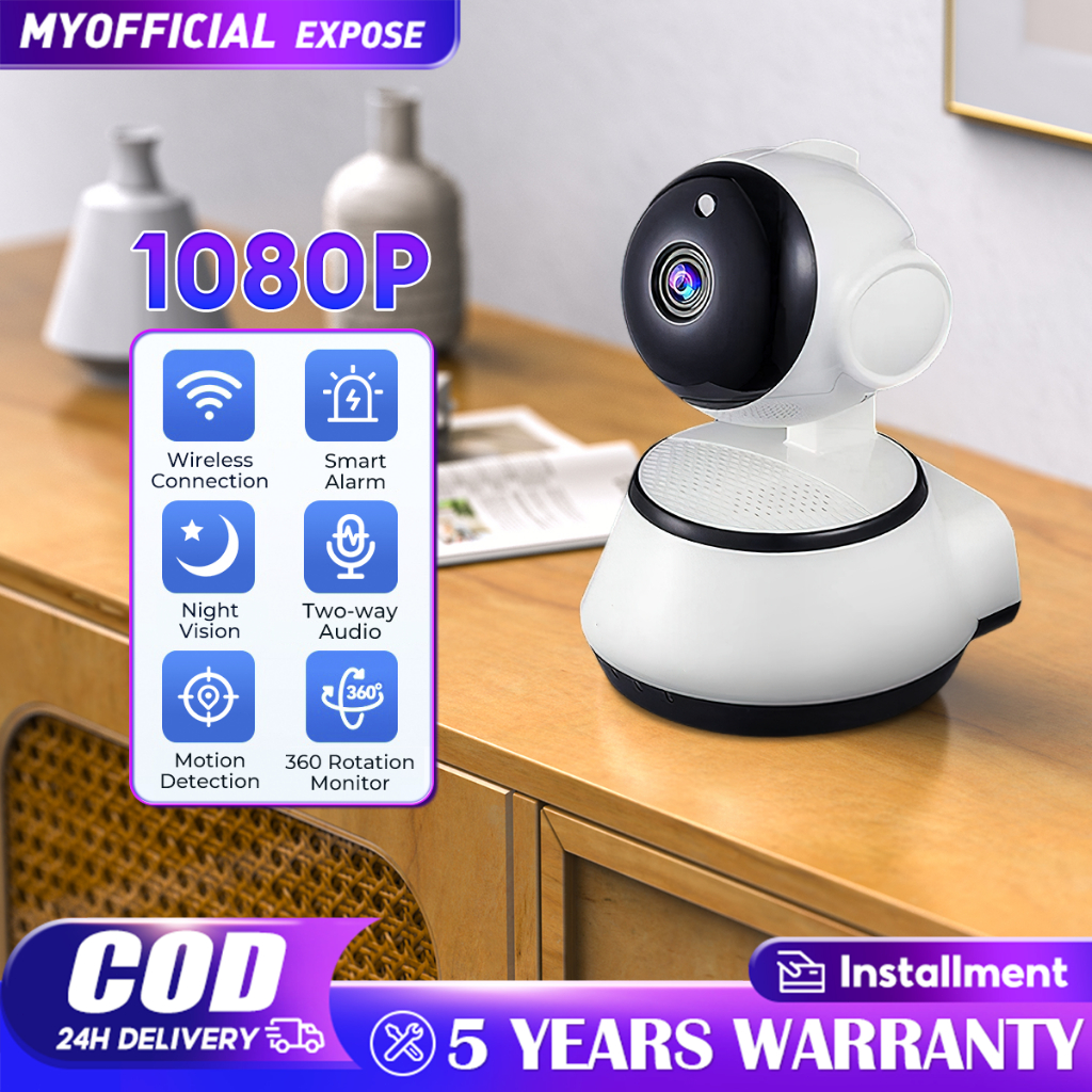 CCTV Camera Wifi Wireless Camera Q6 Night Vision 1080P Camera CCTV With ...