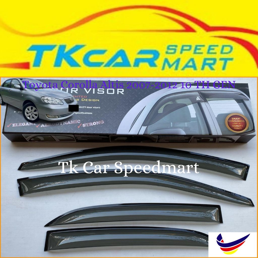[READY STOCK] TOYOTA COROLLA ALTIS 2007-2012 10 TH GEN (OEM) 8 CM WIDTH ...