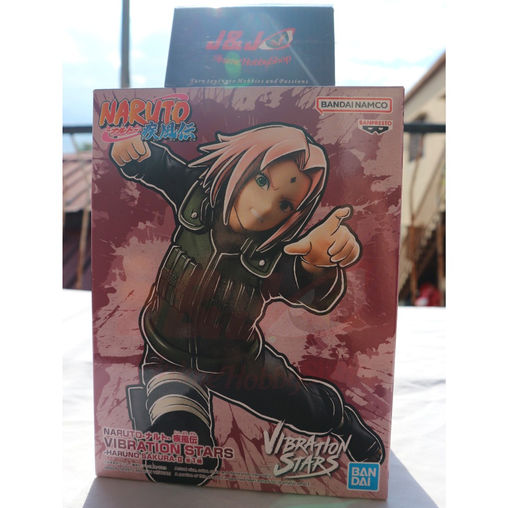 BANPRESTO NARUTO SHIPPUDEN VIBRATION STARS HARUNO SAKURA 2 | Shopee Malaysia