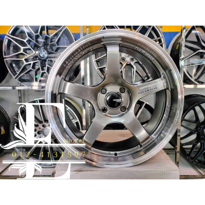 NEW SPORT RIM 17 INCH RM1480 4PC RIM ATIVA JAZZ CITY MYVI ( KENA BELI ...