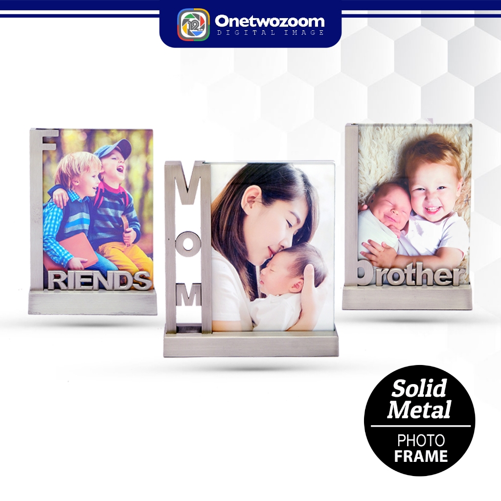 5R Photo Frame | Creative Photo Decor | Solid Metal Picture Frame ...