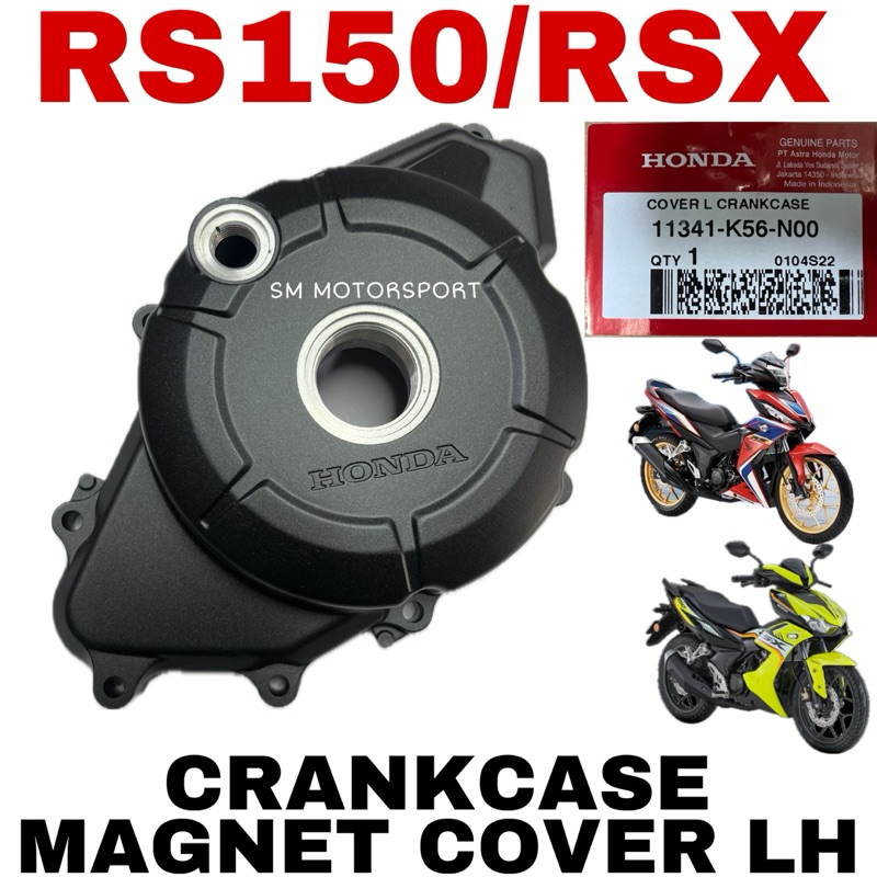 RS150 R RSX COVER L CRANKCASE MAGENT HONDA 100% ORIGINAL | Shopee Malaysia