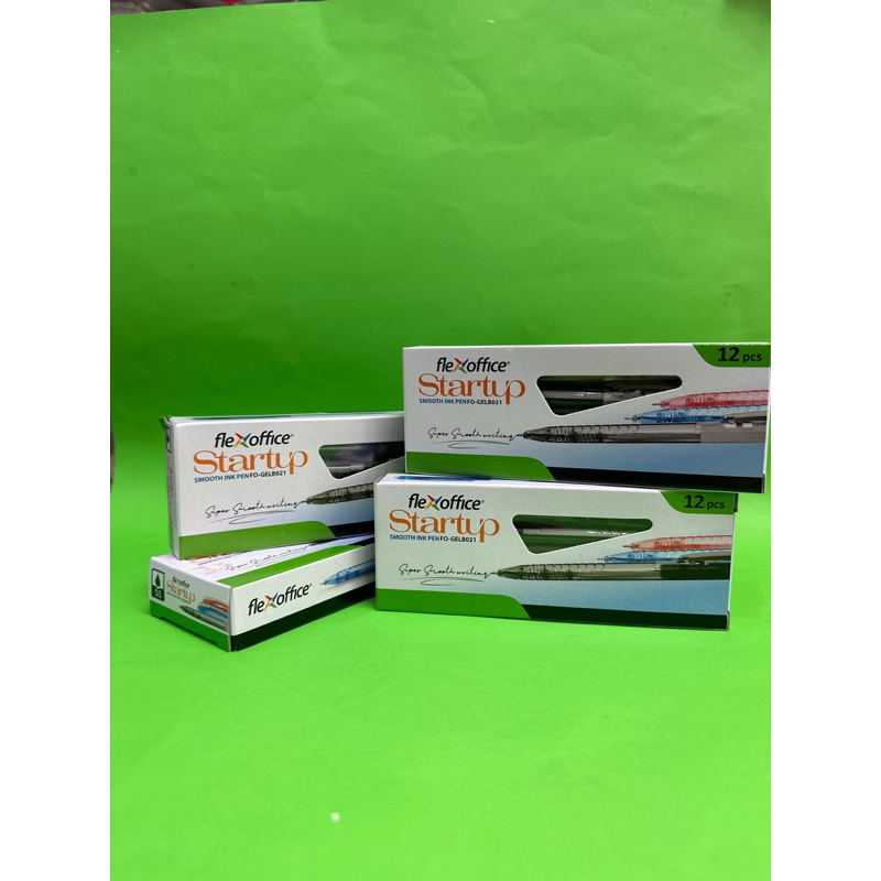 Flexoffice Startup Gel Ink Pen 0.7mm (12pcs/box) | Shopee Malaysia