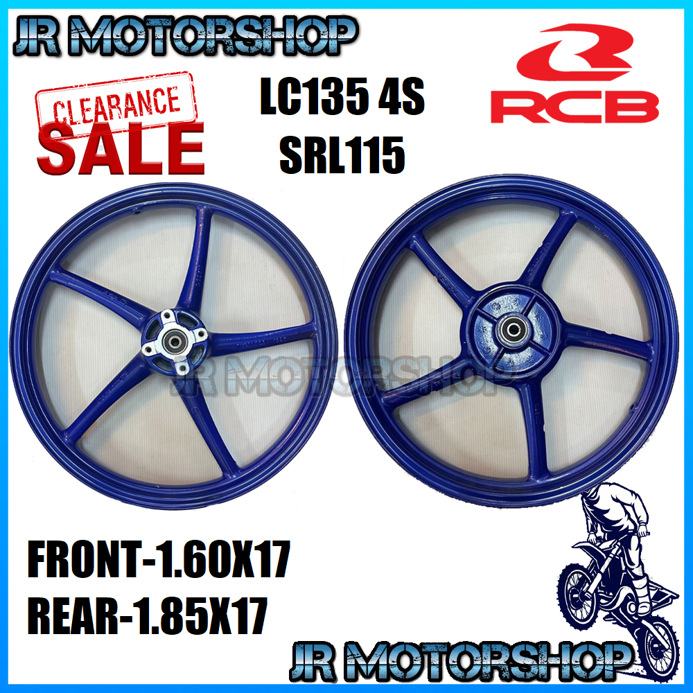 (KESAN CALAR) SPORT RIM RCB SP522 RACING BOY SPORT RIM LC135 4S / SRL Z ...