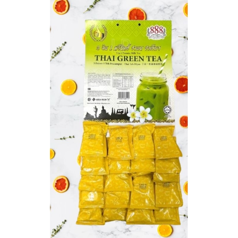 THAI GREEN TEA 888 PAPAN | Shopee Malaysia