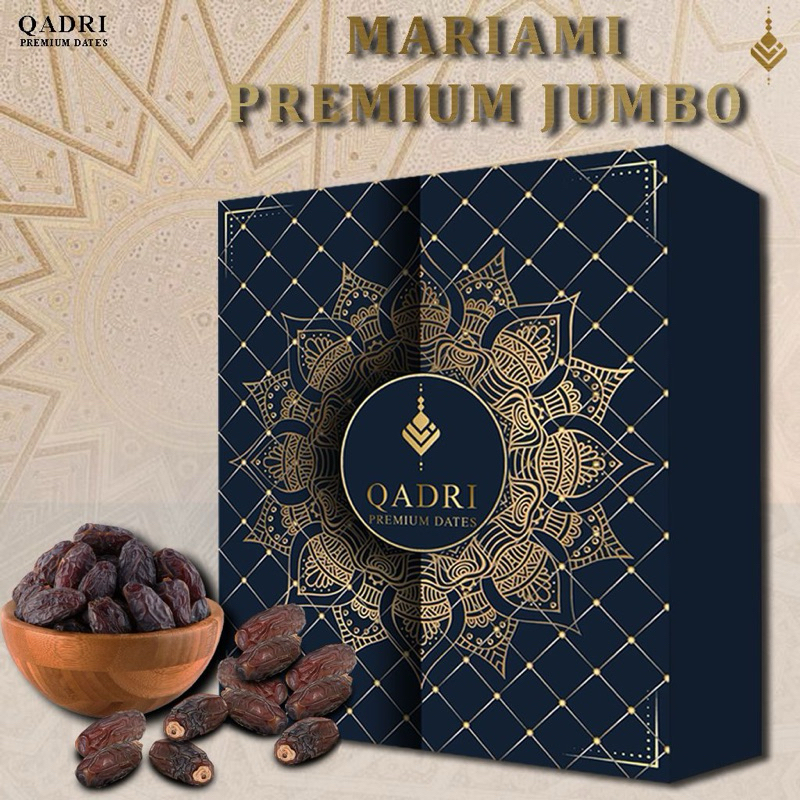 Raya Gift Kurma Mariami Premium AAA Jumbo Gift Box (Wish Card) | Shopee ...