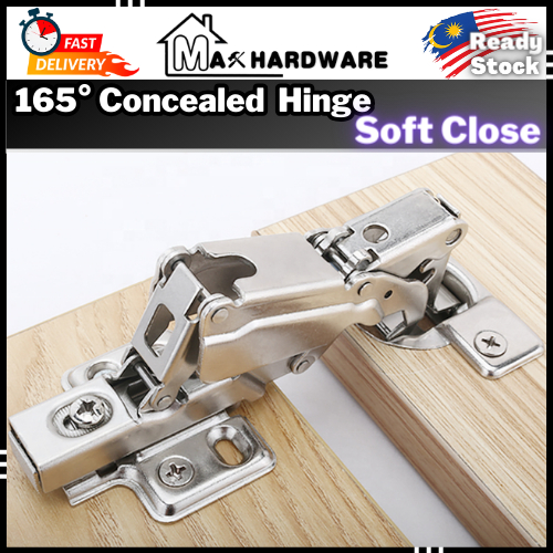 Max 165° Soft Closing Kitchen Hinges 165 Degree Hydraulic Cabinet Hinge ...