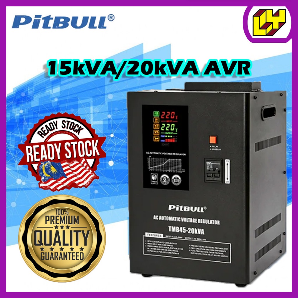 20kVA AVR 15kVA Automatic Voltage Regulator Single Phase Relay Control AC Current Voltage ...