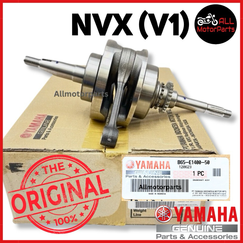 [100% ORI] NVX V1 CRANKSHAFT CRANK SHAFT NVX AEROX 155 B65-E1400-20 100% ORIGINAL YAMAHA ...