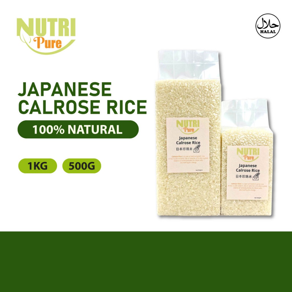 Nutri Pure Japanese Calrose Rice | Beras Calrose | Shopee Malaysia
