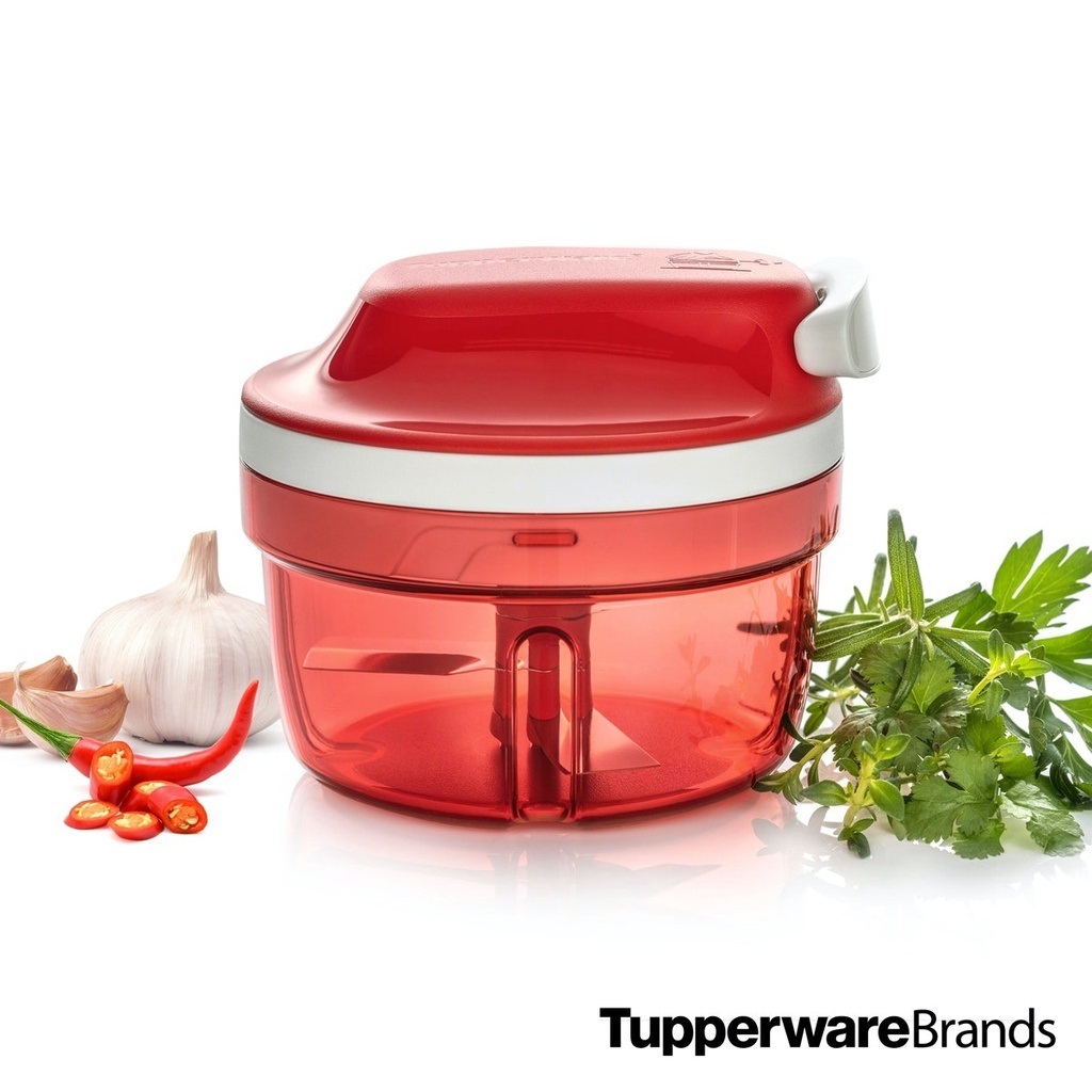 Tupperware Turbo / Super Sonic Chopper Hand Food Manual Blender Food ...