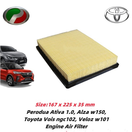 Toyota Veloz W101, Vios Ngc102, Perodua Ativa, Alza W150 Enjin ...
