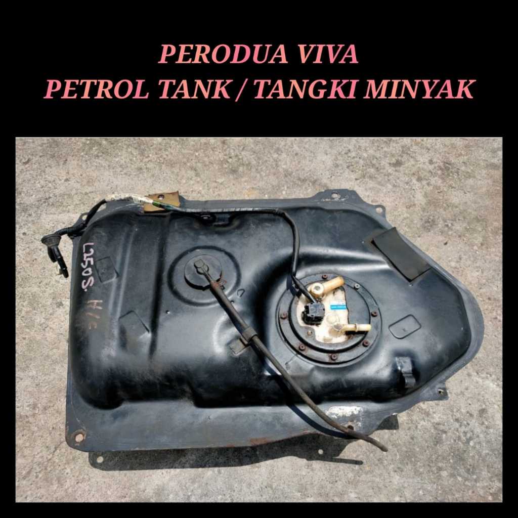 🇯🇵🇯🇵 Petrol Tank / Tangki Minyak Perodua Viva Fuel Tank / Fuel Pump ...