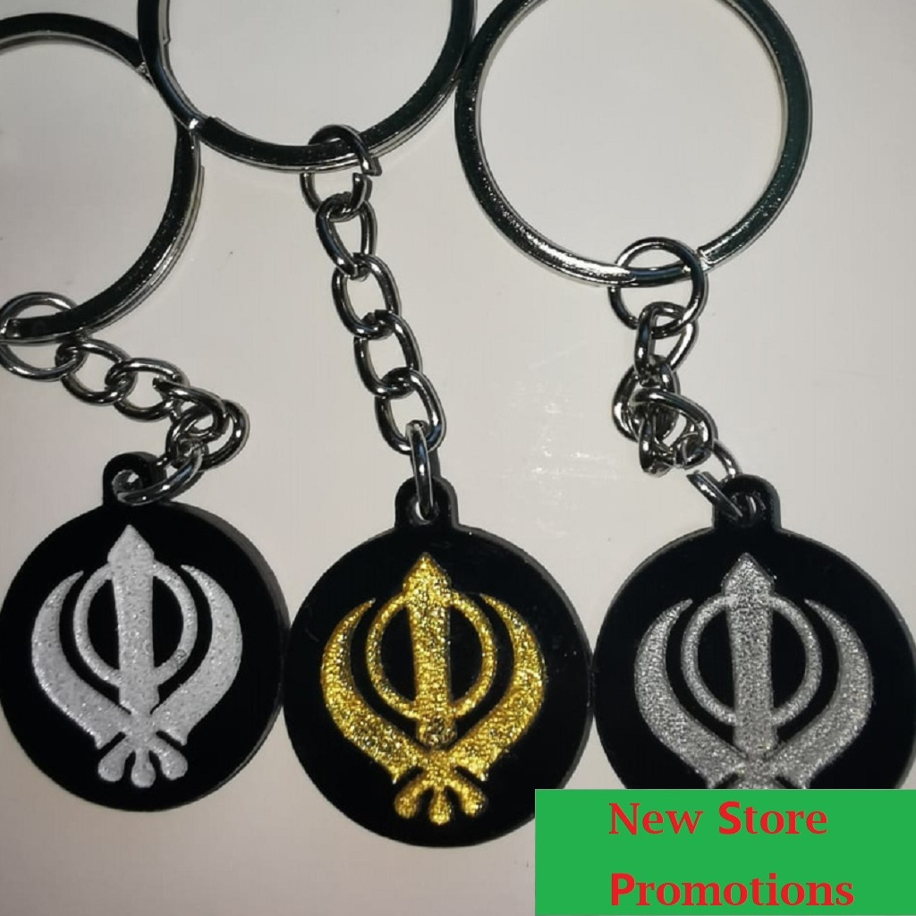 Sikh emblem keychain | Shopee Malaysia