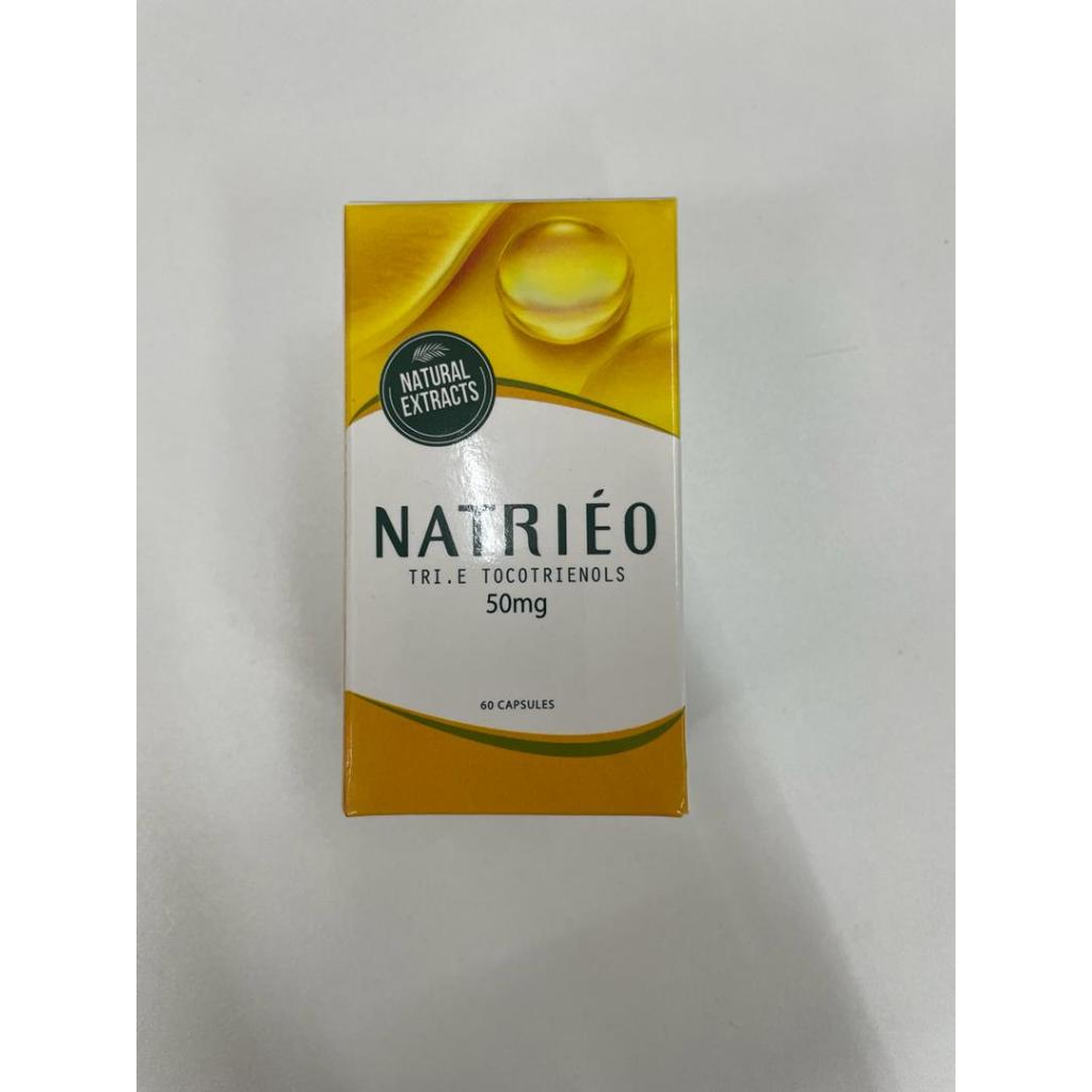 NATRIEO TOCOTRIENOLS E 50MG 60CAPS | Shopee Malaysia