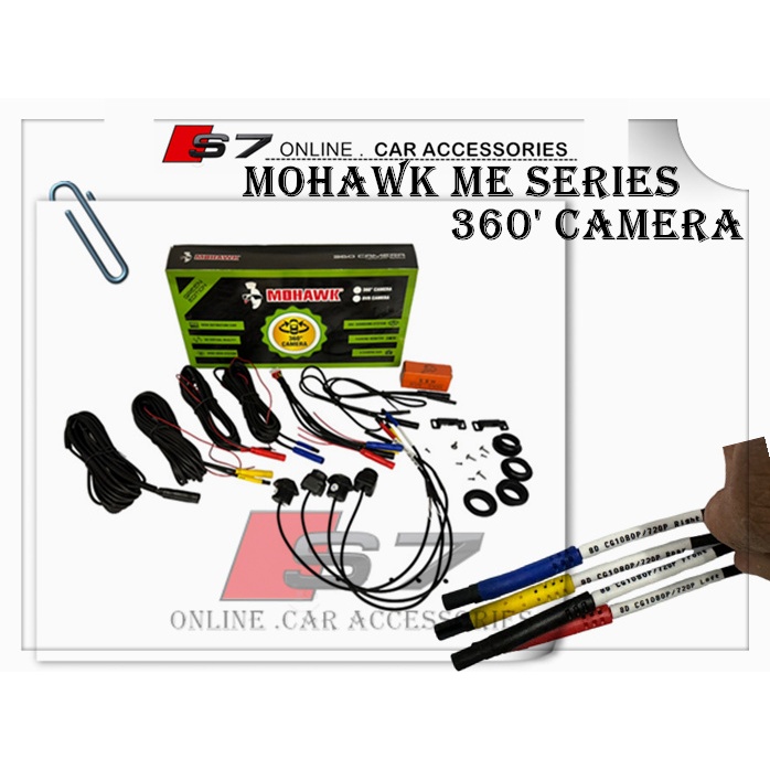 Mohawk ME Series 360 Bird View Camera Combo Set for andriod player ...