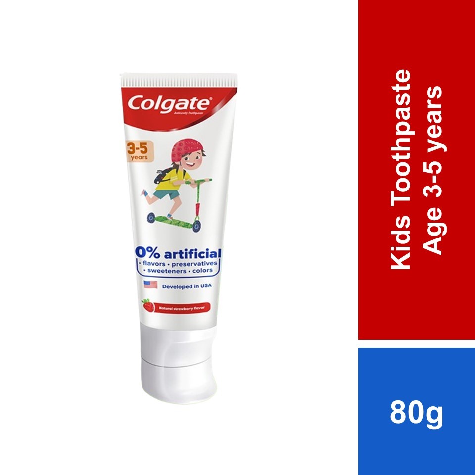 Colgate Kids Free From Age 3 - 5 years Toothpaste 80g | Shopee Malaysia