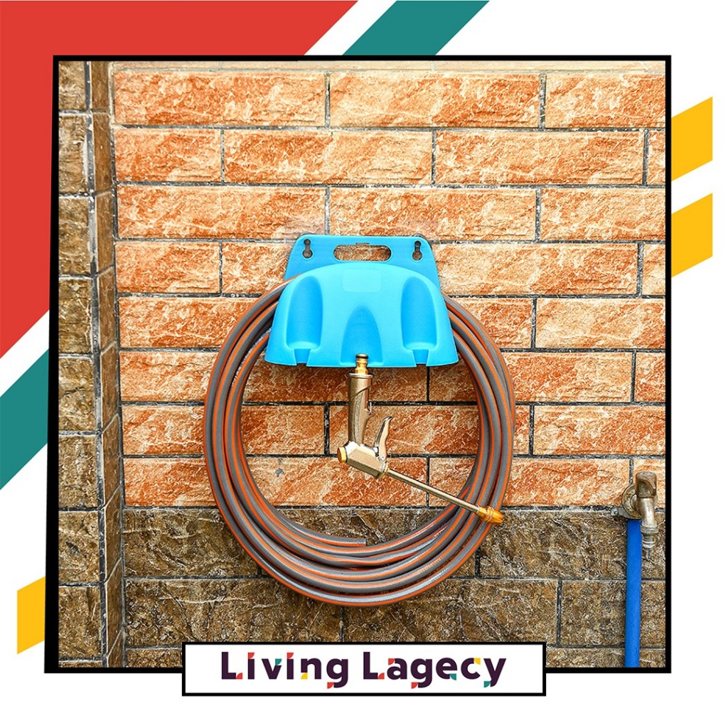 LIVING LAGECY Car Wash Water Pipe Storage Rack Without Punching Wall ...
