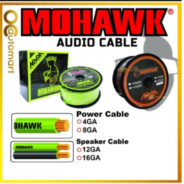 Mohawk(speaker)audio(wire) | Shopee Malaysia