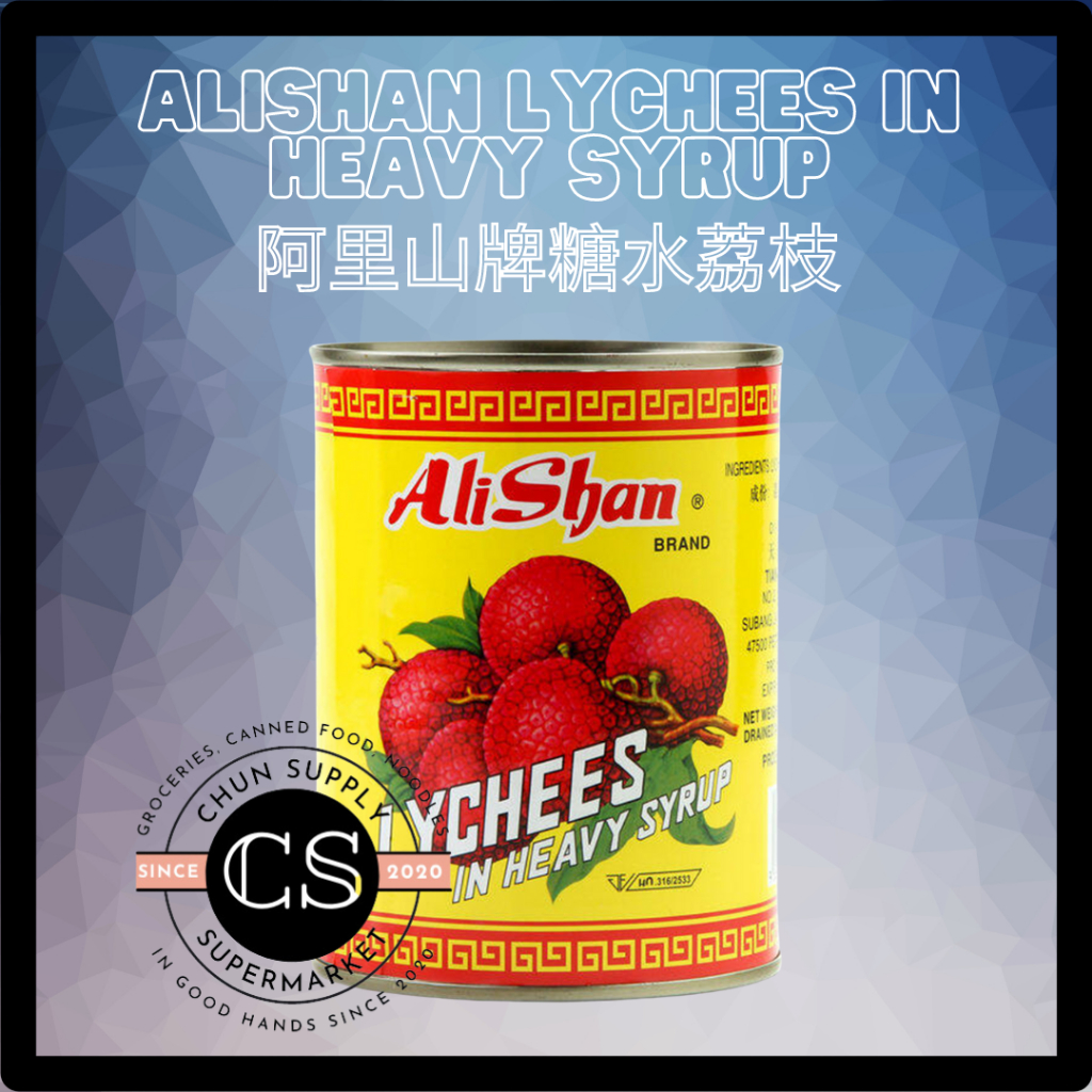🔥【Ready Stock秒发货】AliShan Lychees in Heavy Syrup 阿里山牌糖水荔枝 | Shopee Malaysia
