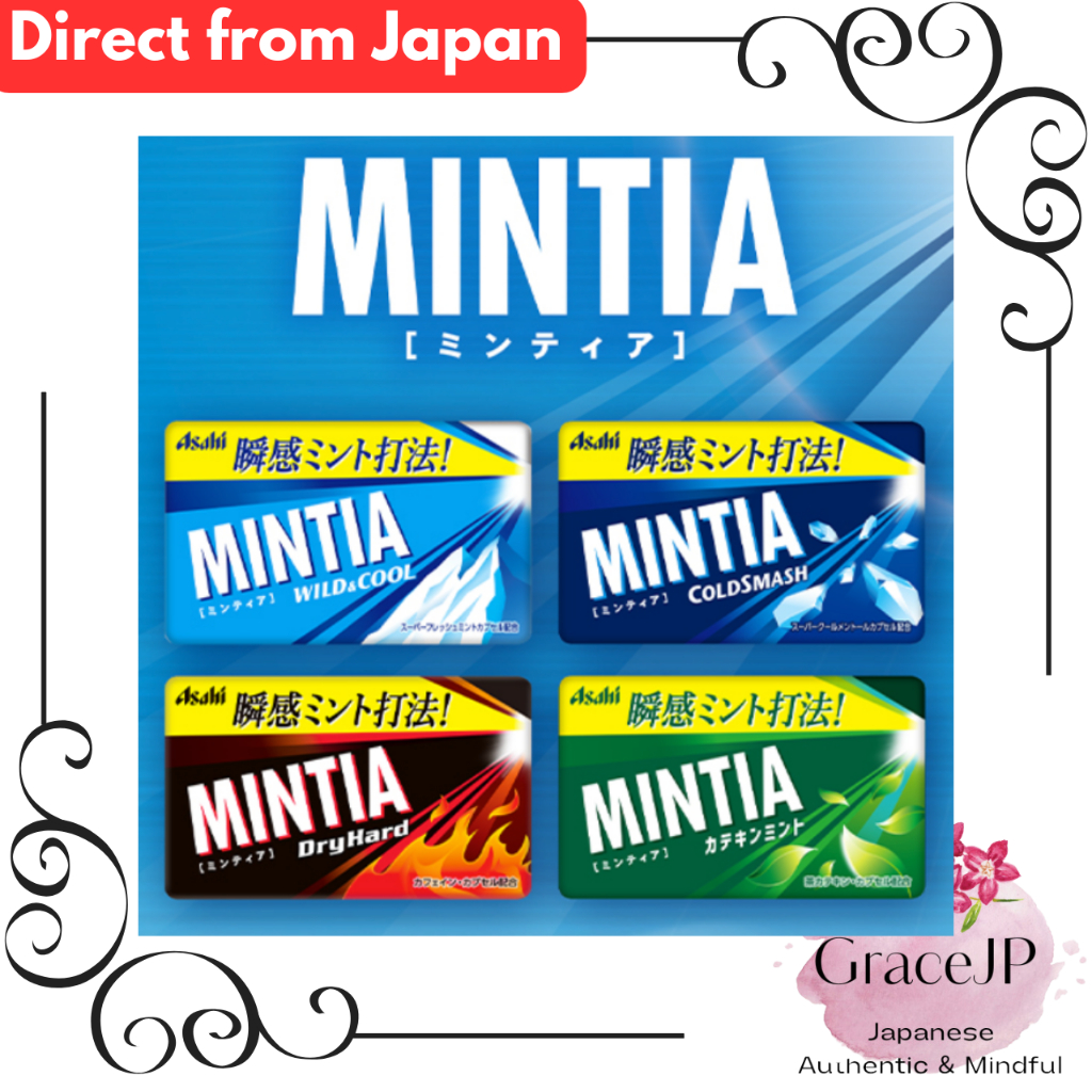 Asahi Group Foods Mintia 50 Tablets 4 variaion【Direct from Japan】 | Shopee Malaysia