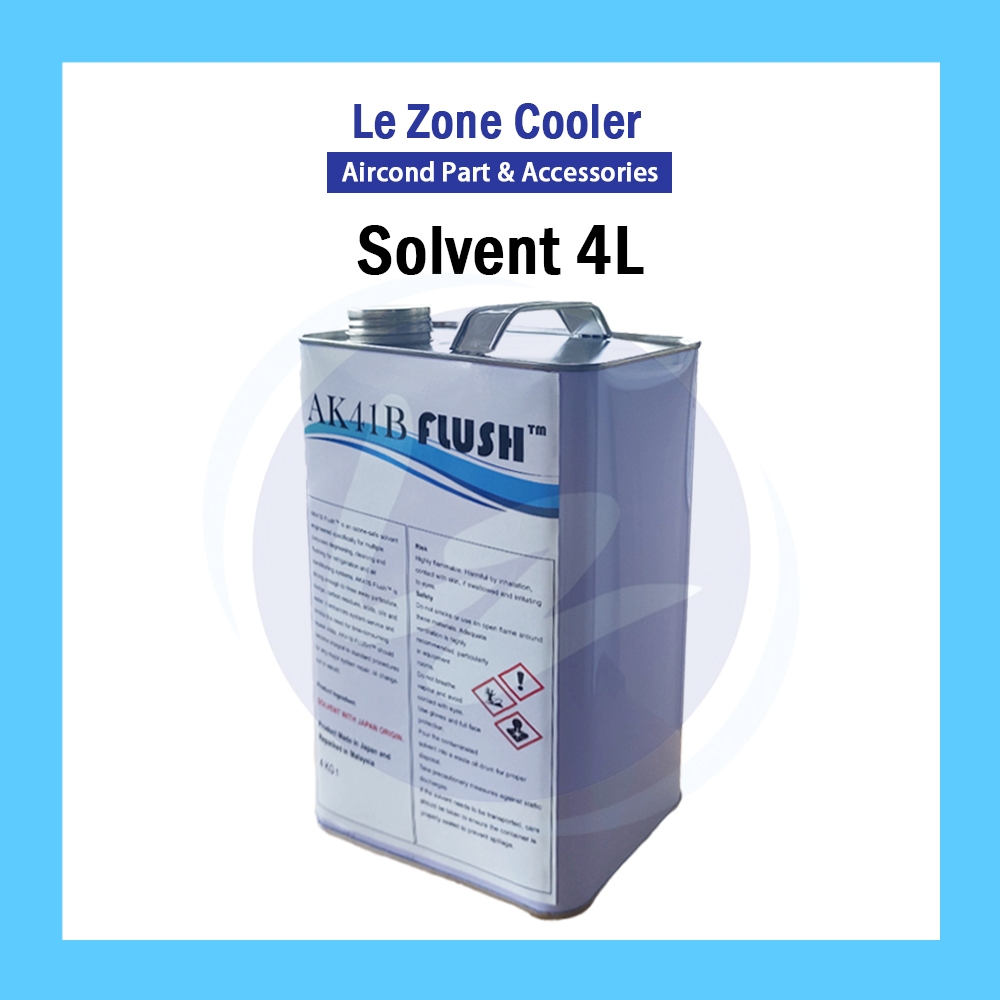Aircond Solvent Degreaser Pipeline Cleaner Refrigerator Flushing 4L ...