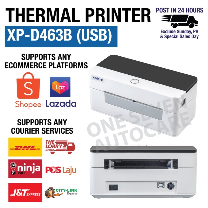 XPRINTER Thermal Printer A6 Android shipping label barcode printer AWB ...