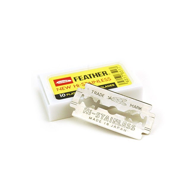 Feather New Hi-Stainless DE Razor Blades (10 Pack) | Shopee Malaysia