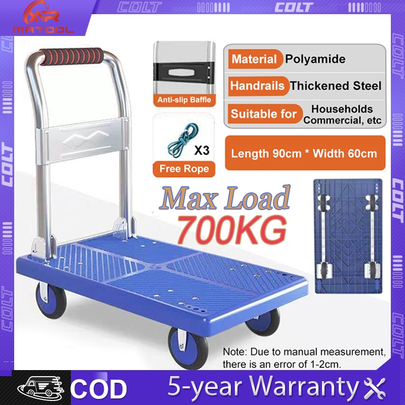 🔥Ready Stock🔥 Heavy Duty Trolley Portable 150KG/500KG/1300KG PVC Hand ...